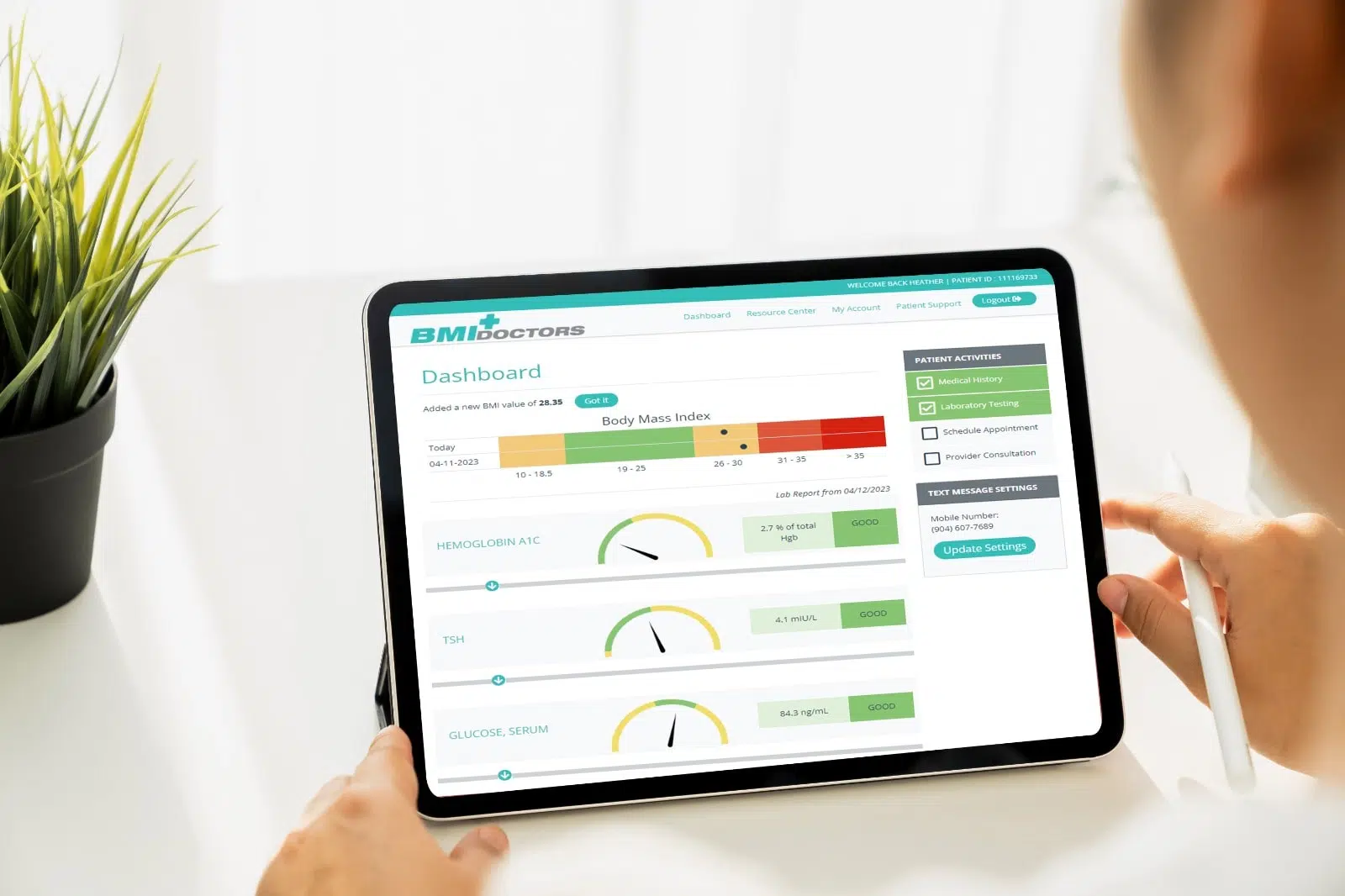 BMI Dashboard Customer Testimonials BMI Doctors BMI Dashboard Customer Testimonials BMI Doctors